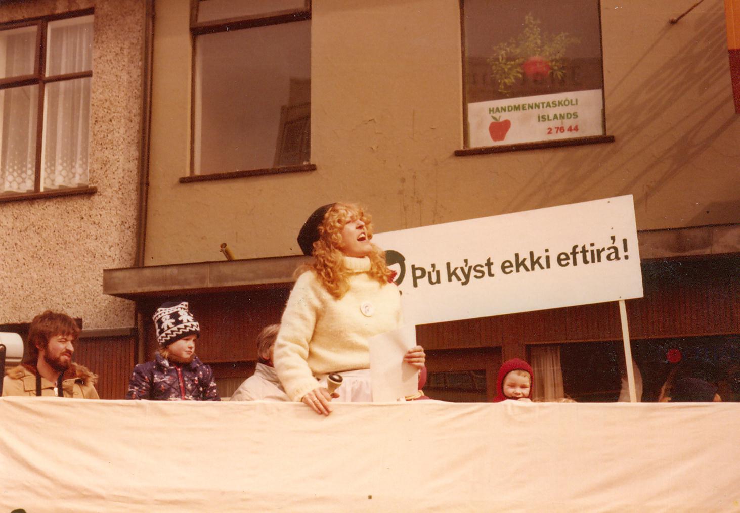 Kosningabaráttan 1982 – Kvennalistinn